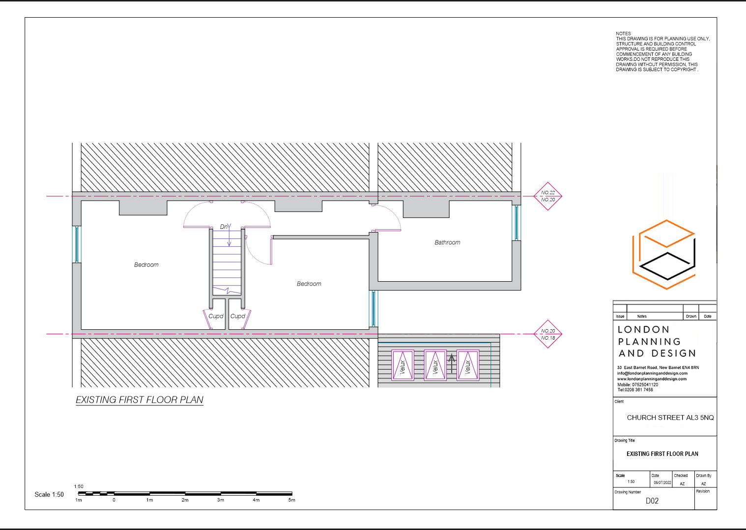 L Shaped Dormer Loft Conversion Building Regulations Drawings - St ...