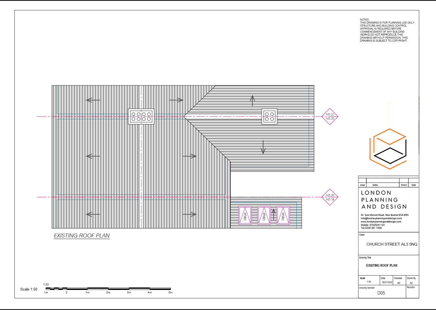 L Shaped Dormer Loft Conversion Building Regulations Drawings - St ...